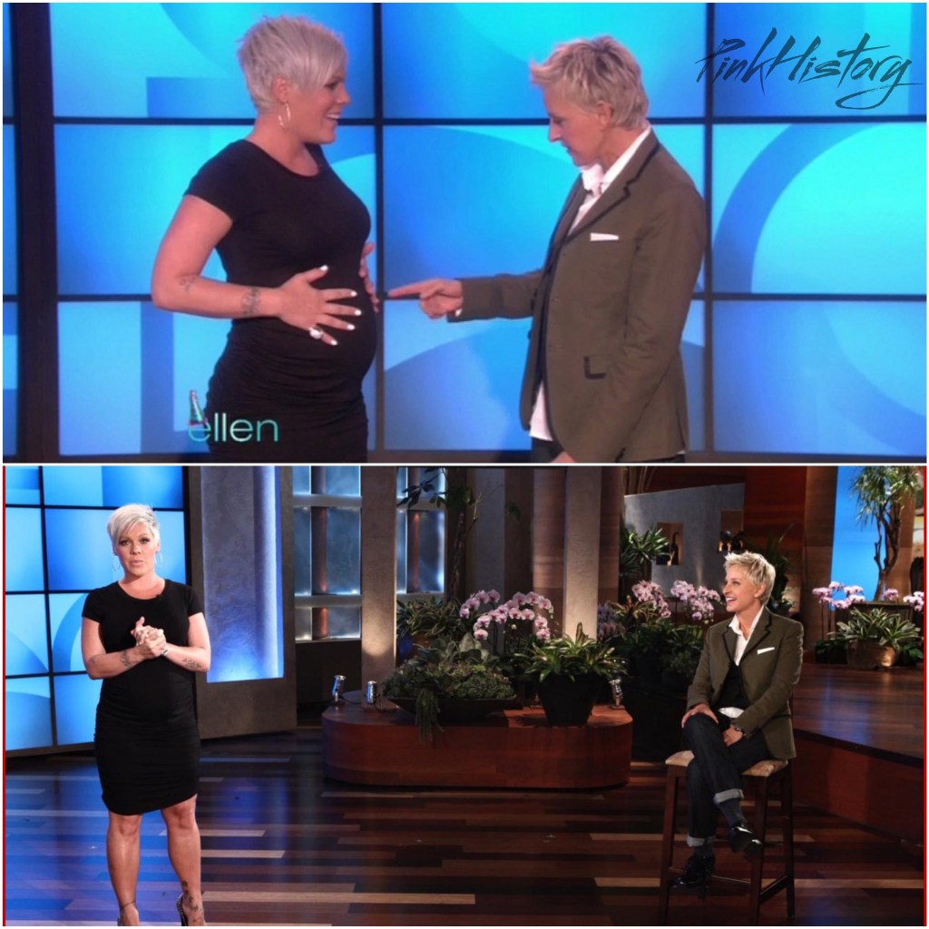 On This Day in Pink History… 25th January 2011, Pink celebrated Ellen ...