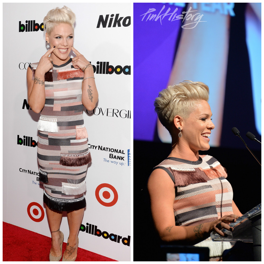 On This Day in Pink History… 10th December 2013, Pink was presented ...