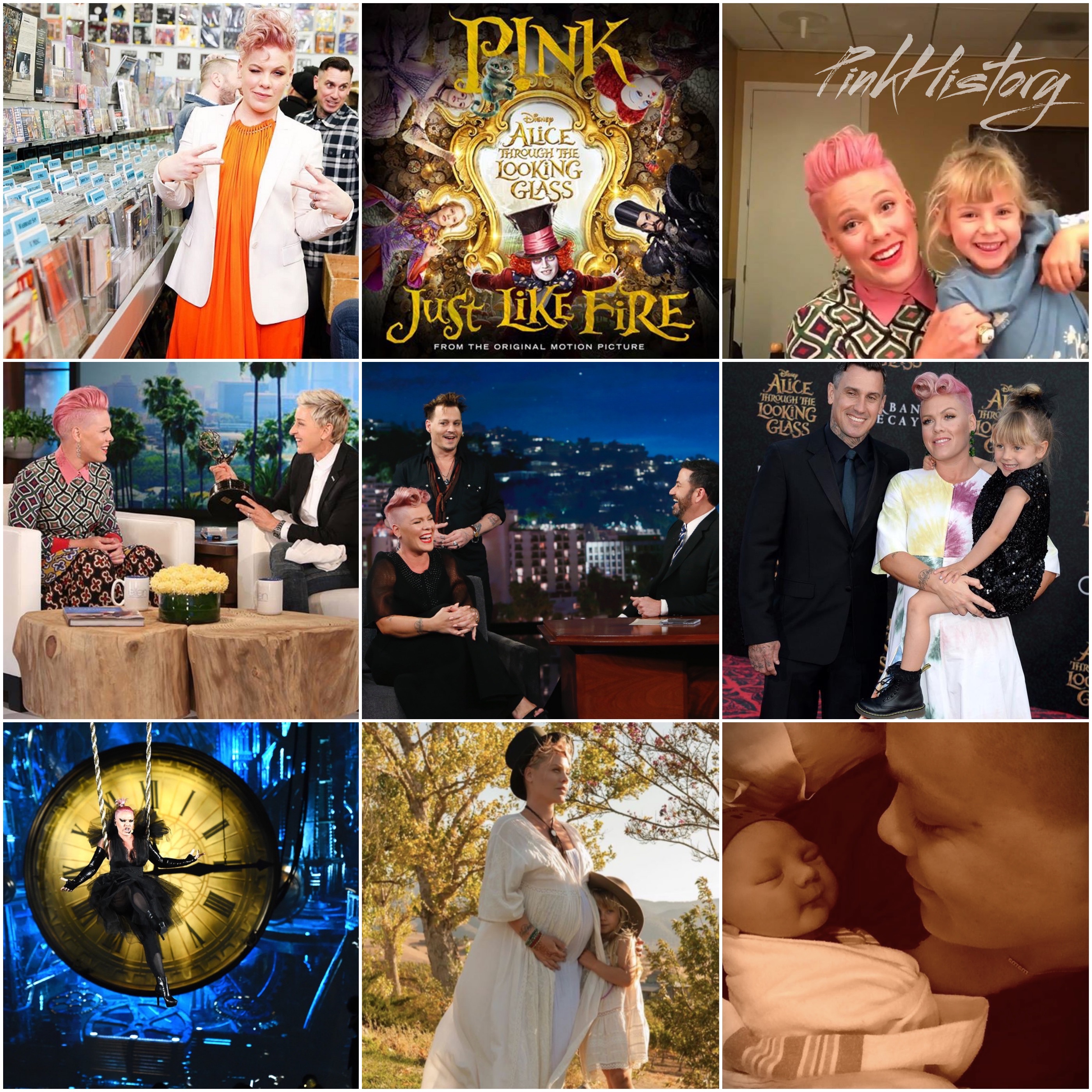 P!nk History… 2016 Review | On This Day in Pink History…