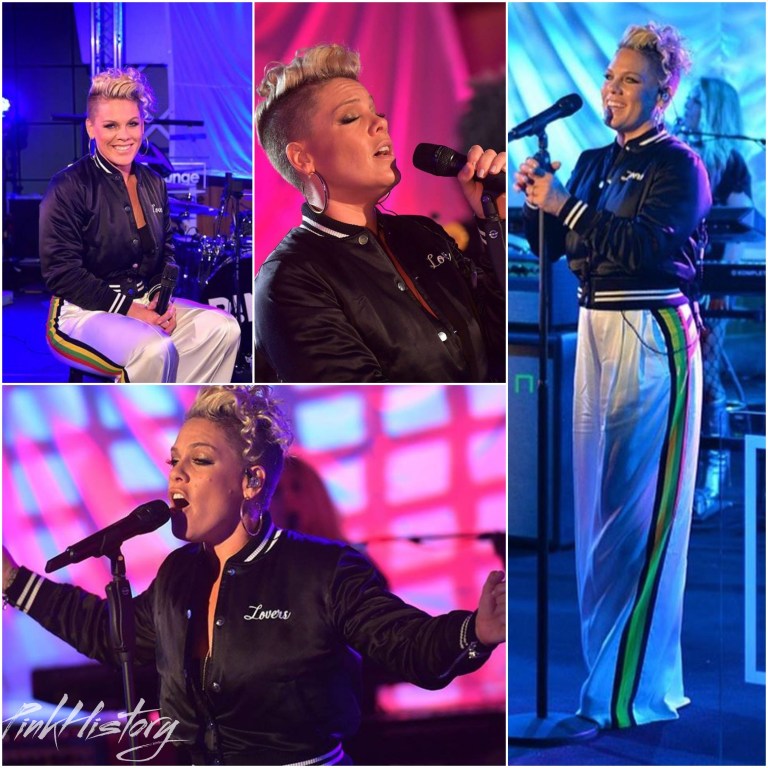 On This Day in PinkHistory… 8th September 2017 Pink was on Radio 1 Live ...