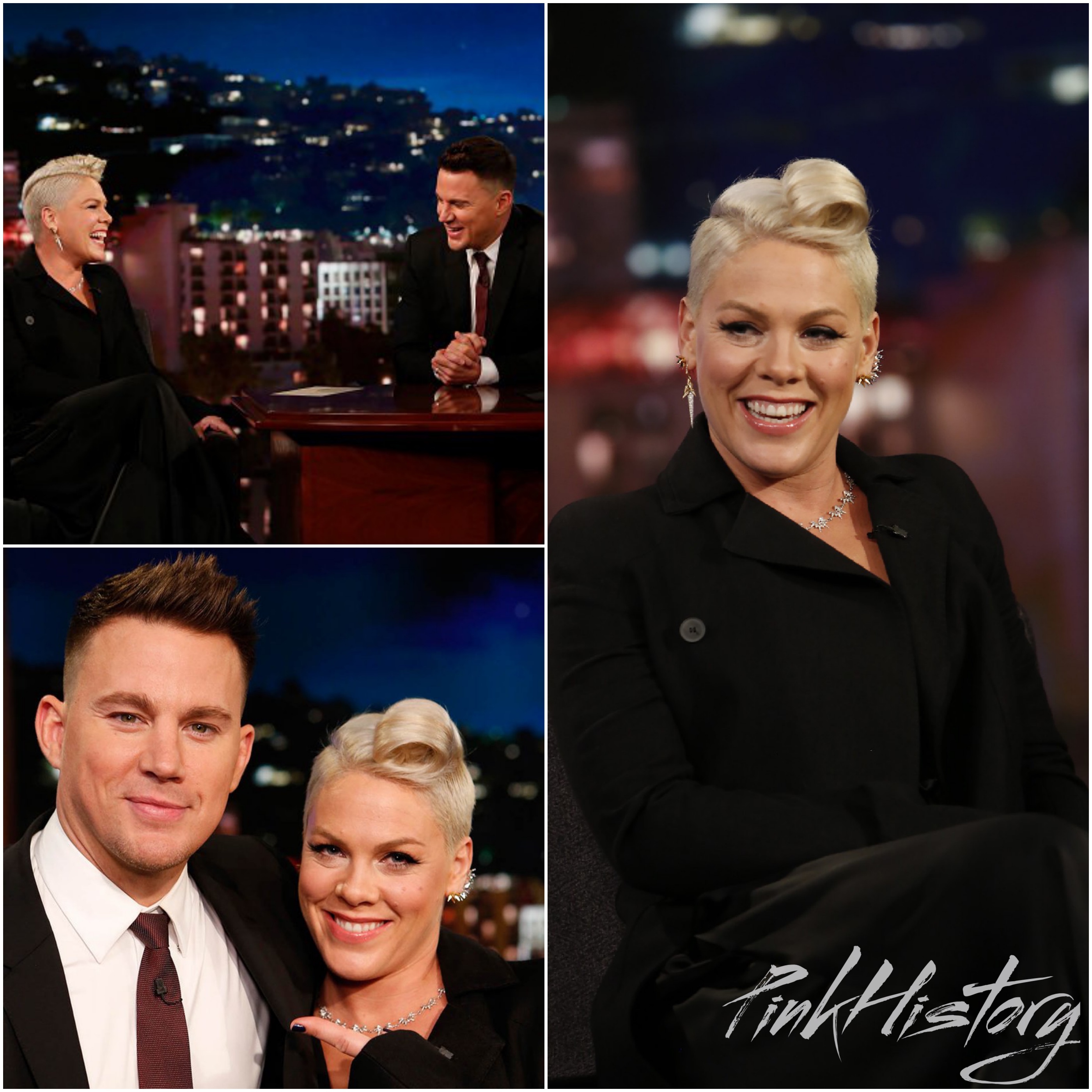 On This Day in Pink History… 1st November 2017, Pink was on the Jimmy ...