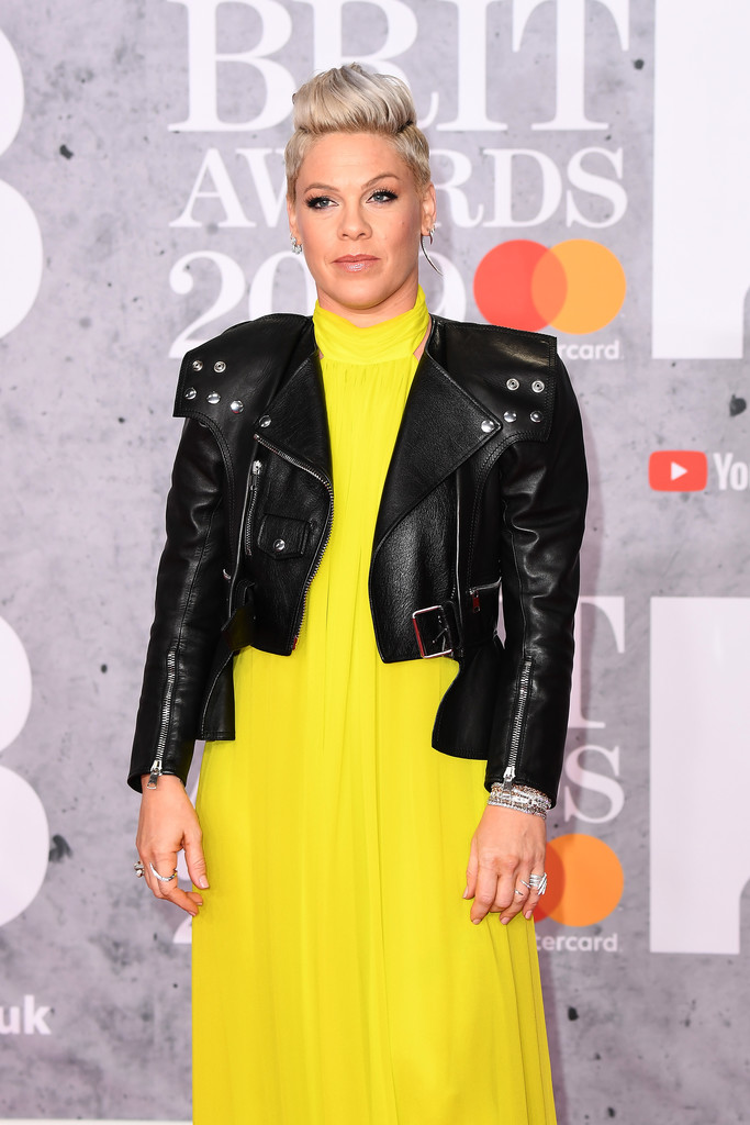 P!nk at the Brits 2019 – Outstanding Contribution to Music Award | On ...