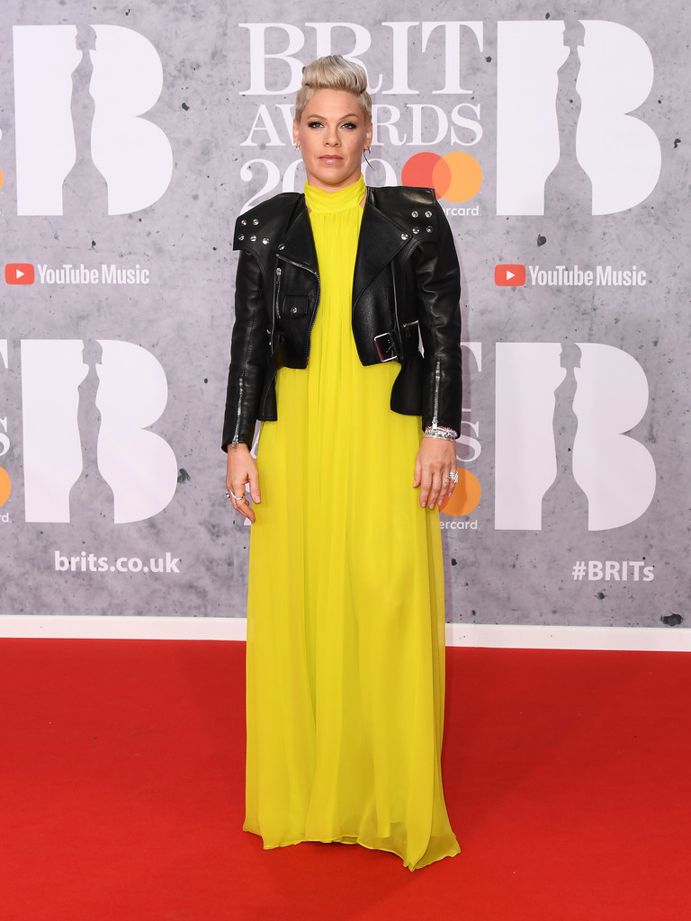 P!nk at the Brits 2019 – Outstanding Contribution to Music Award | On ...