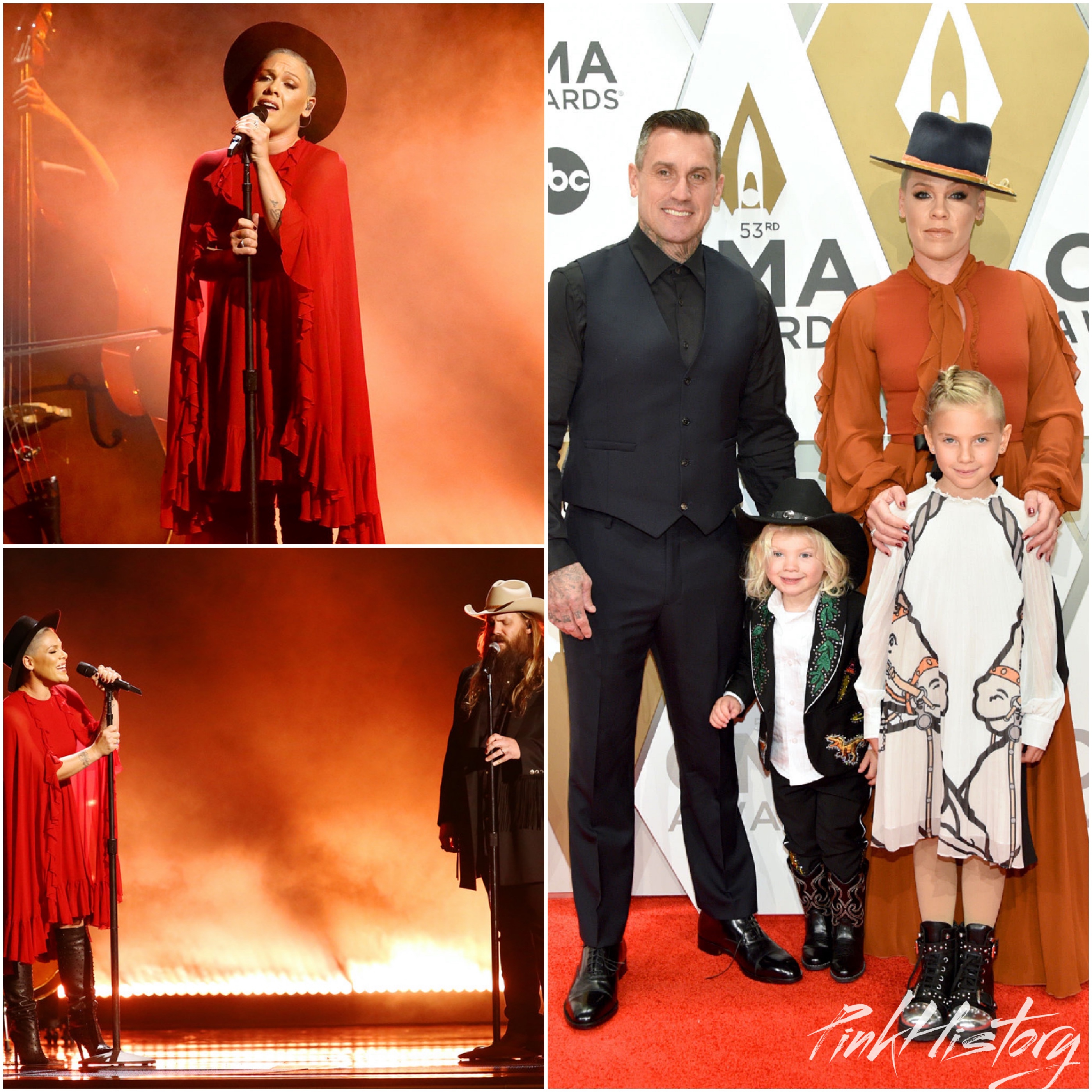 On This Day in Pink History… 13th November 2019 Pink attended the ...