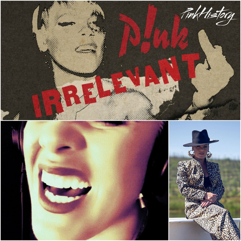 On This Day in #PinkHistory… 14th July 2022, Irrelevant was released ...