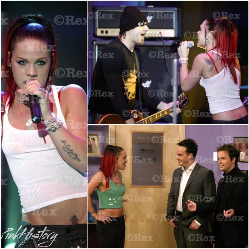 On This Day in Pink History… 3rd April 2004, Pink performed on Saturday ...