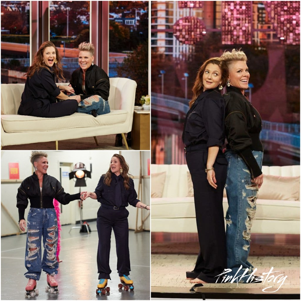 On This Day in #PinkHistory… 27th February 2023 Pink was on the Drew ...